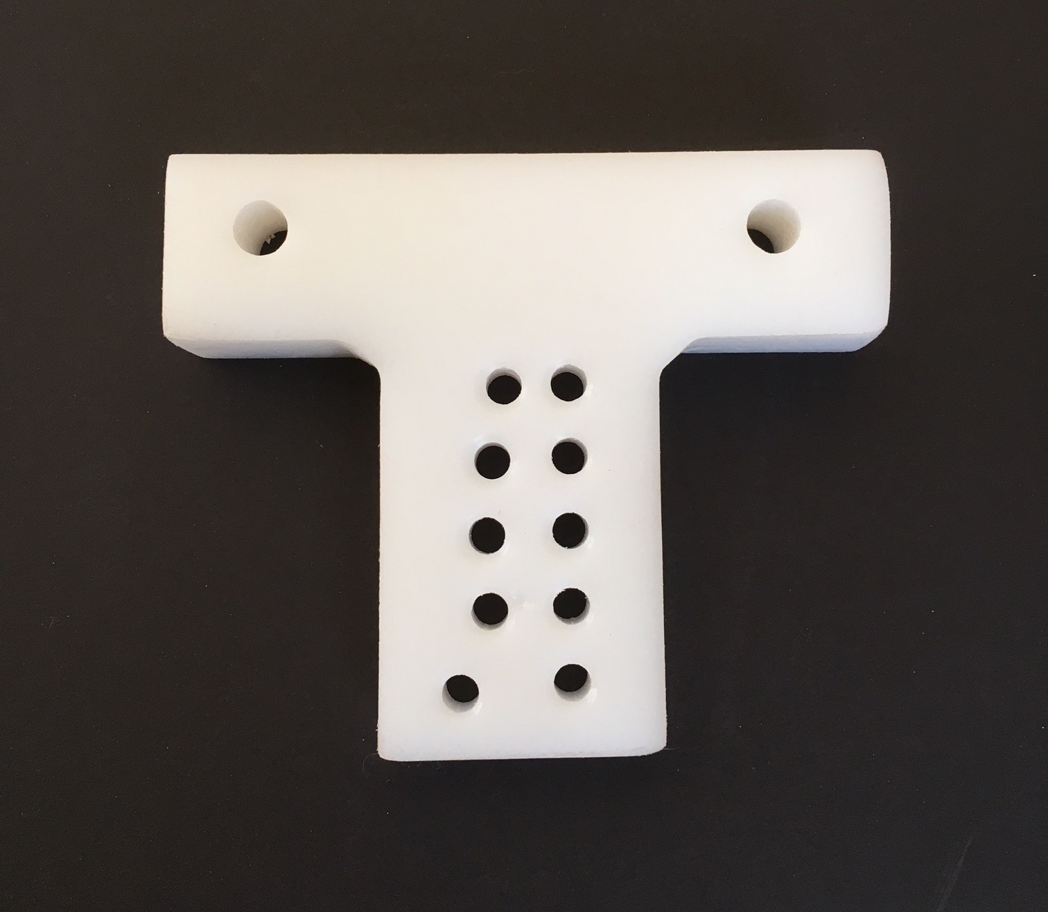 T-Bracket for 14 inch Index wheel (Acetal) - Segmented Woodturning